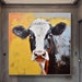 Abstract Original Cow Artwork,cow Painting on Canvas,extra Large ...