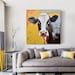Abstract Original Cow Artwork,cow Painting on Canvas,extra Large ...