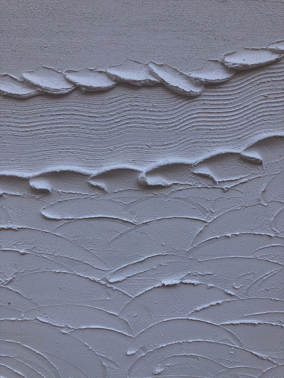 Pure White Paintinglarge White 3D Textured Paintingsabstract - Etsy