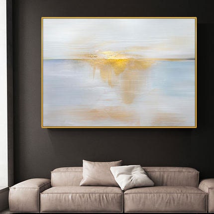 Extra Large Ocean Sunset Painting on Canvas Big Painting Large Wall Art ...
