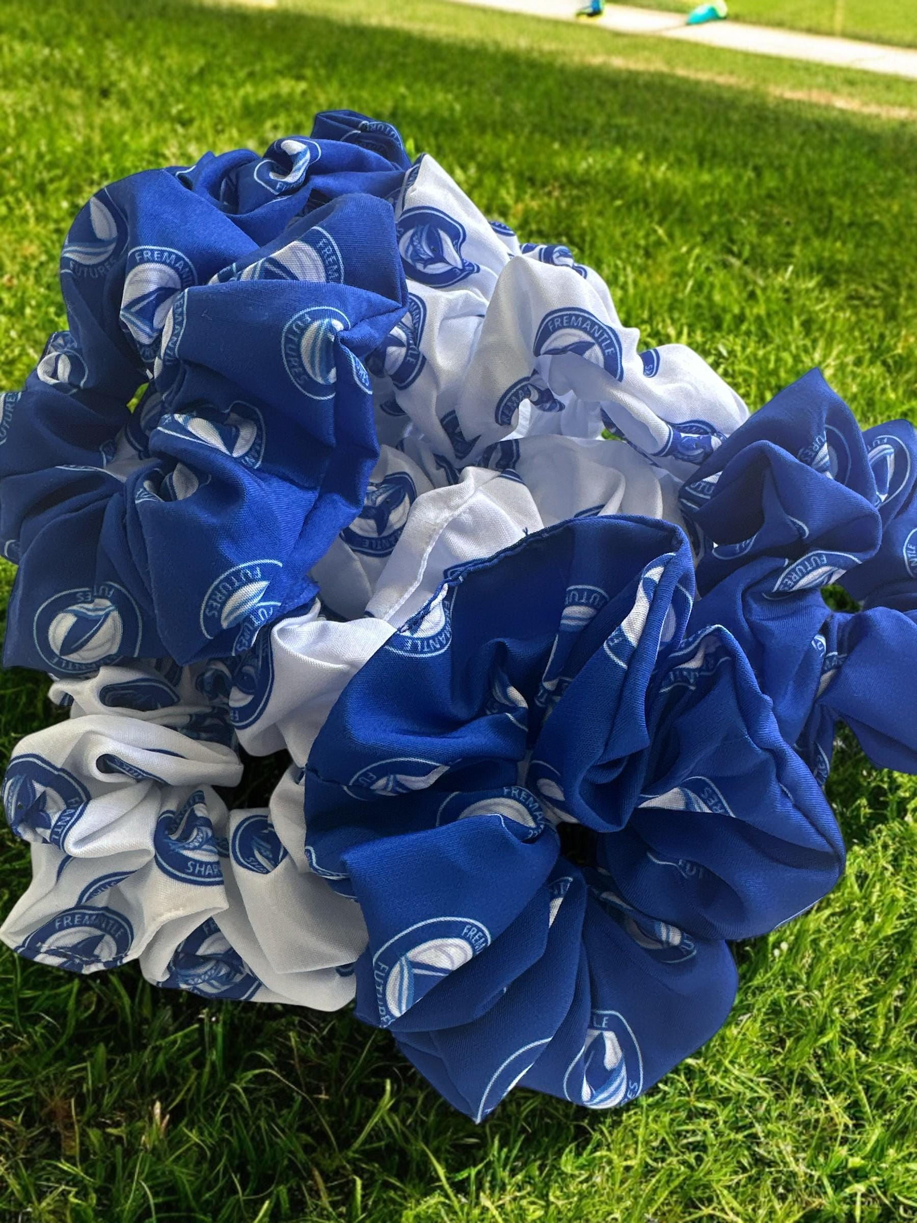 Custom Logo Hair Scrunchies | Brand Scrunchies | Promotional Scrunchie ...