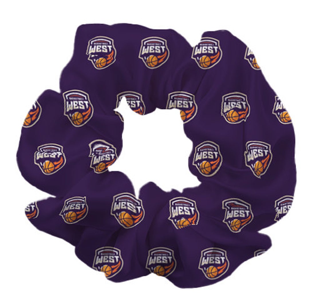 Custom Hair Scrunchies Logo Scrunchie Sport Scrunchies School ...