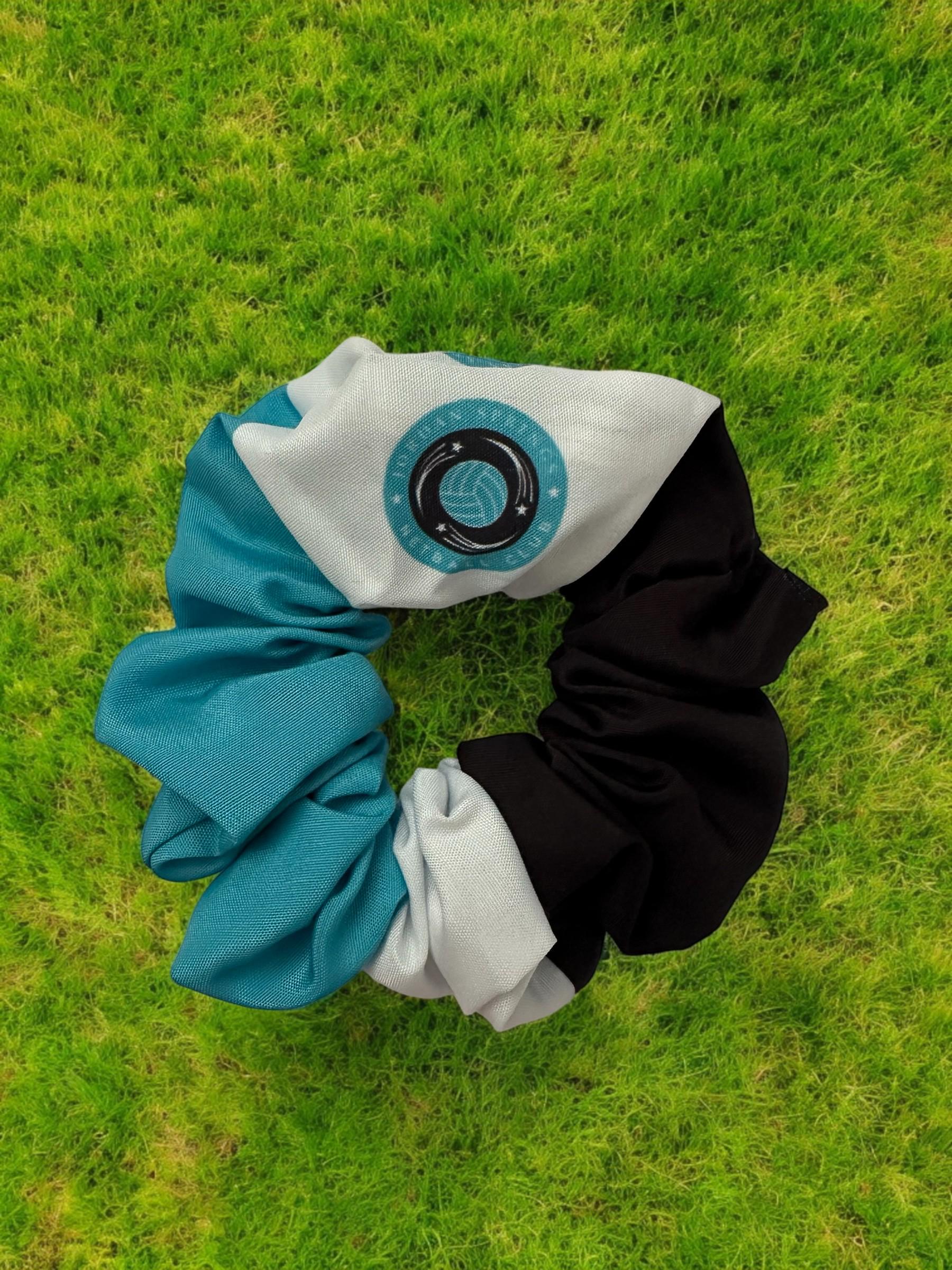 Custom Logo Hair Scrunchies | Brand Scrunchies | Promotional Scrunchie ...