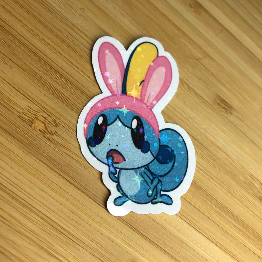 Sobble Bunny Sticker - Etsy