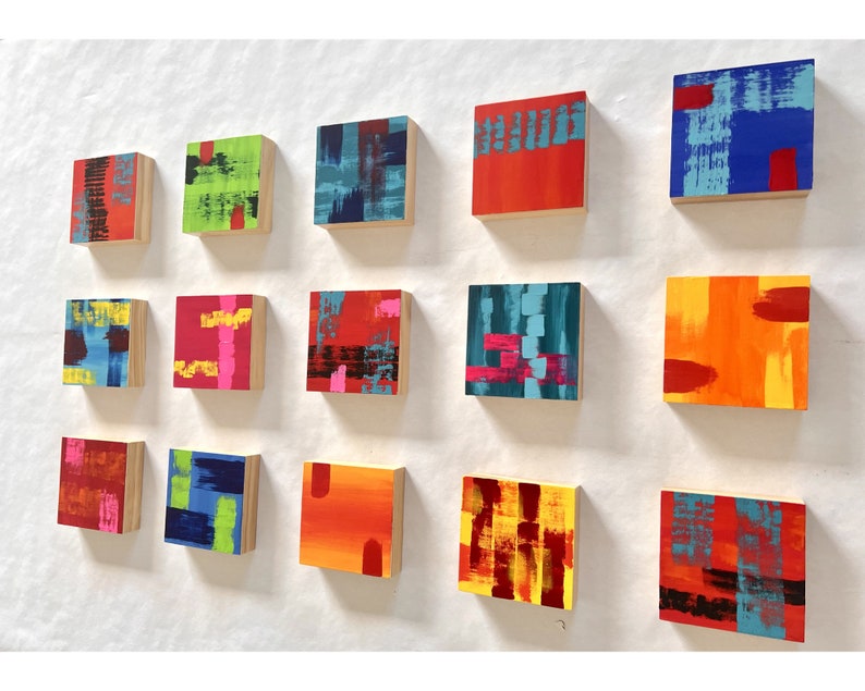 3 Dimensional Art, Colorful Wall Sculptures, 3D Wall Art Sculptures ...