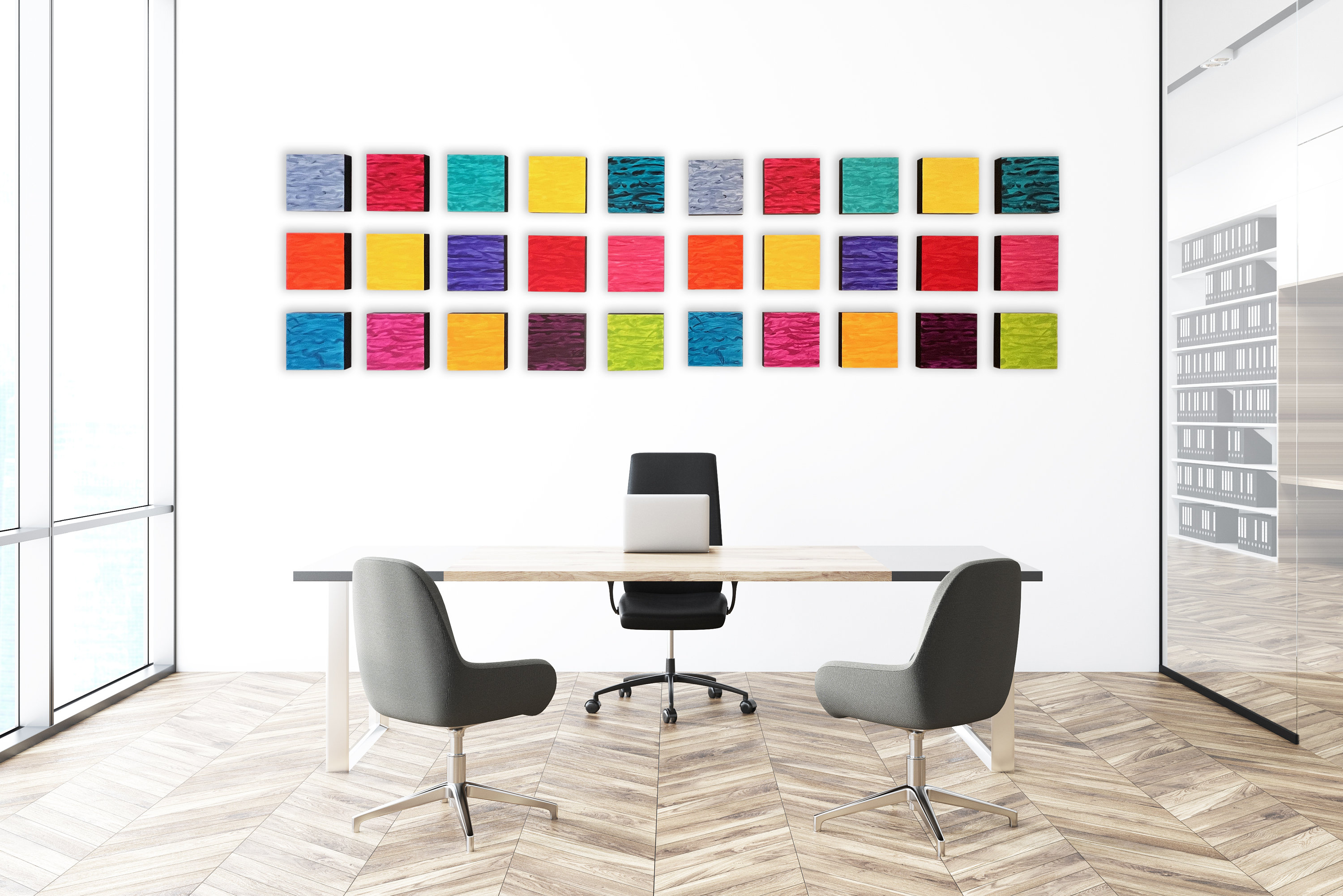 Long Narrow Wall Art, Extra Large Wall Art, Installation Art, Large ...