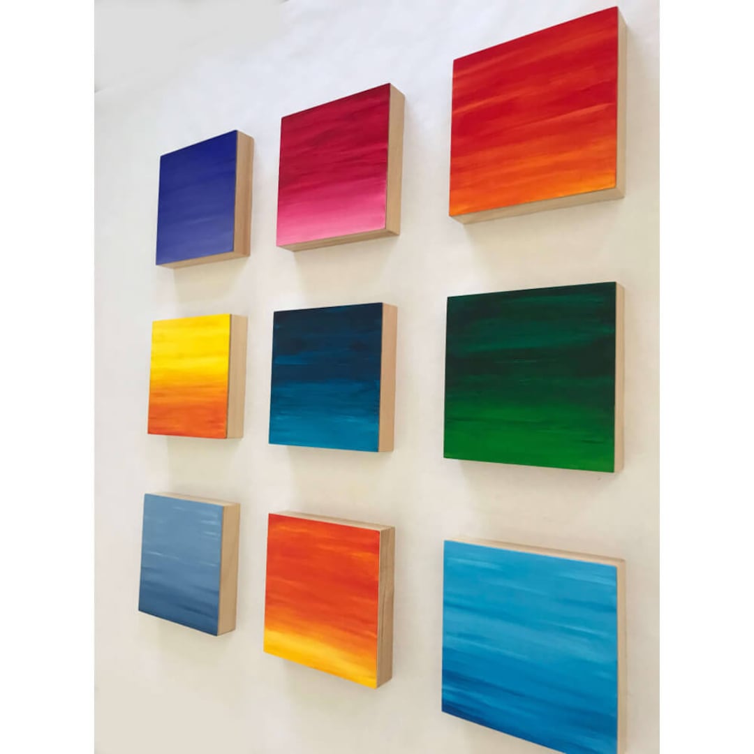 3 Dimensional Art, Large Wall Art, 3D Wall Art Set, Wall Sculpture ...