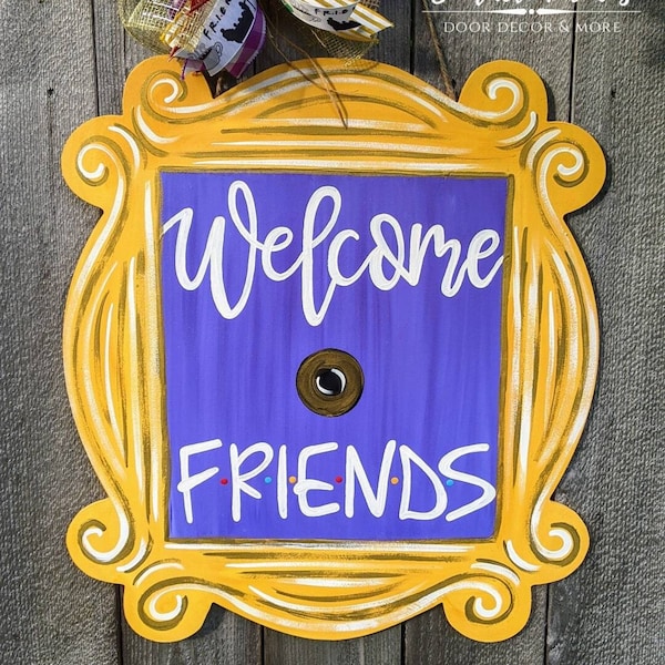 Friends Door Frame - Etsy