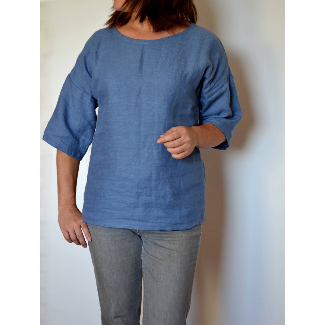 Linen Top Linen Shirt Summer Blouse Womens Blouse Blouse - Etsy