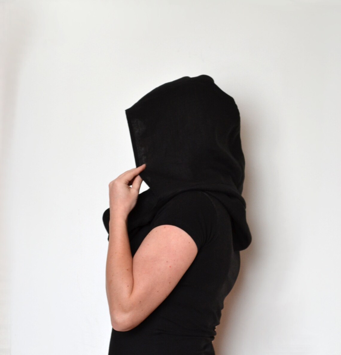 Scarf Hood Hooded Scarf Summer Scarf Hoodlinen Scarf Hood - Etsy