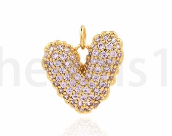 18K Gold Filled Cocktail Pendant,martini Drink Charms,wine Glass ...