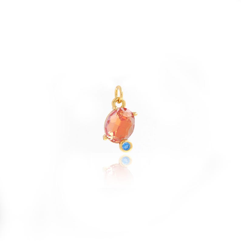 18K Gold Filled Oval Shape Pendant, Engraved Oval Necklace,zircon ...