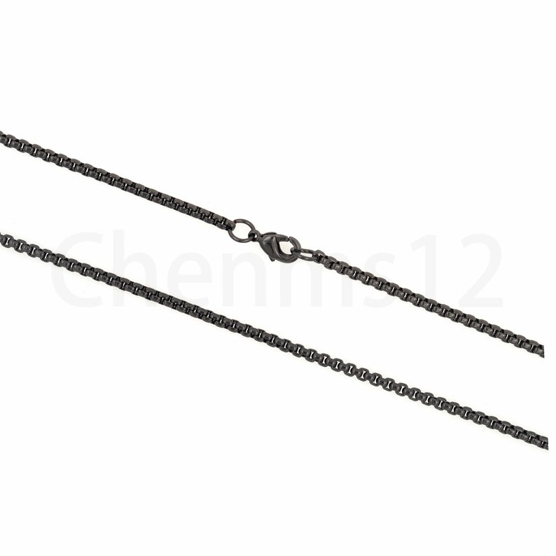 Square Box Chain Exquisite Box Chain Necklace,box Chain Necklace,thin ...