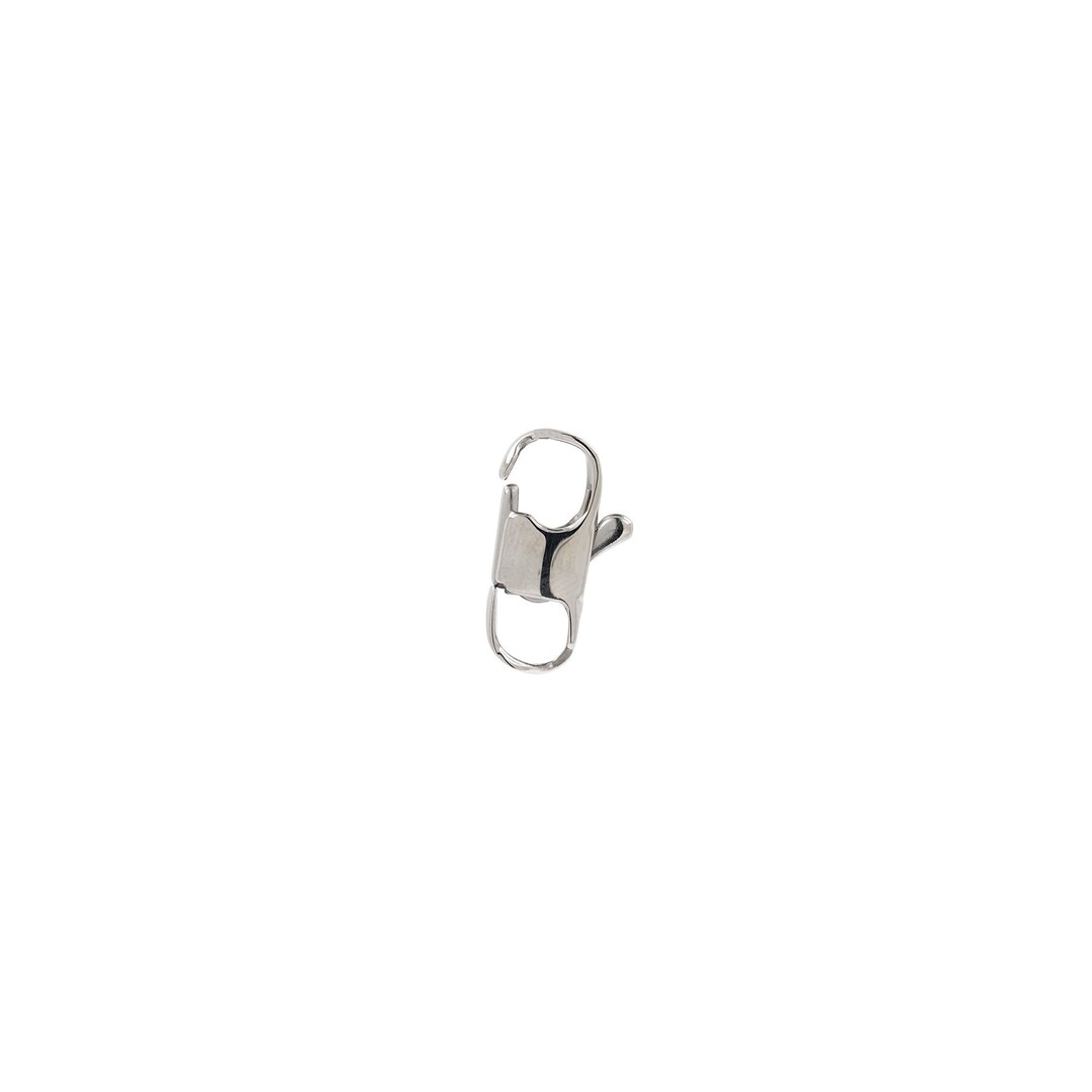 Spring Clasp,lock Clasp,stainless Steel Push Door Clasp, Silver Filled ...