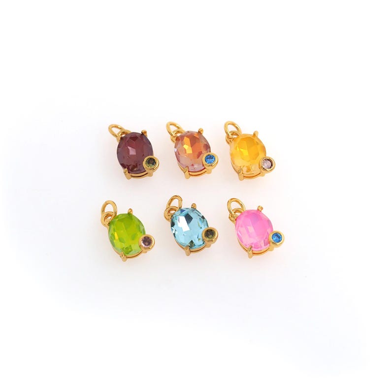 18K Gold Filled Oval Shape Pendant, Engraved Oval Necklace,zircon ...