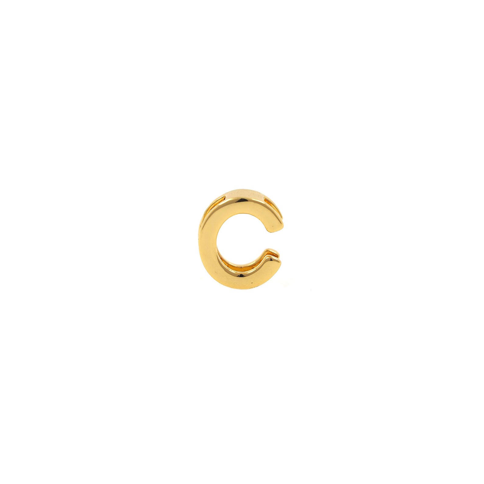 18K Gold Filled Alphabet Spacer Beads, Square 26 Letter Spacerbbeads ...