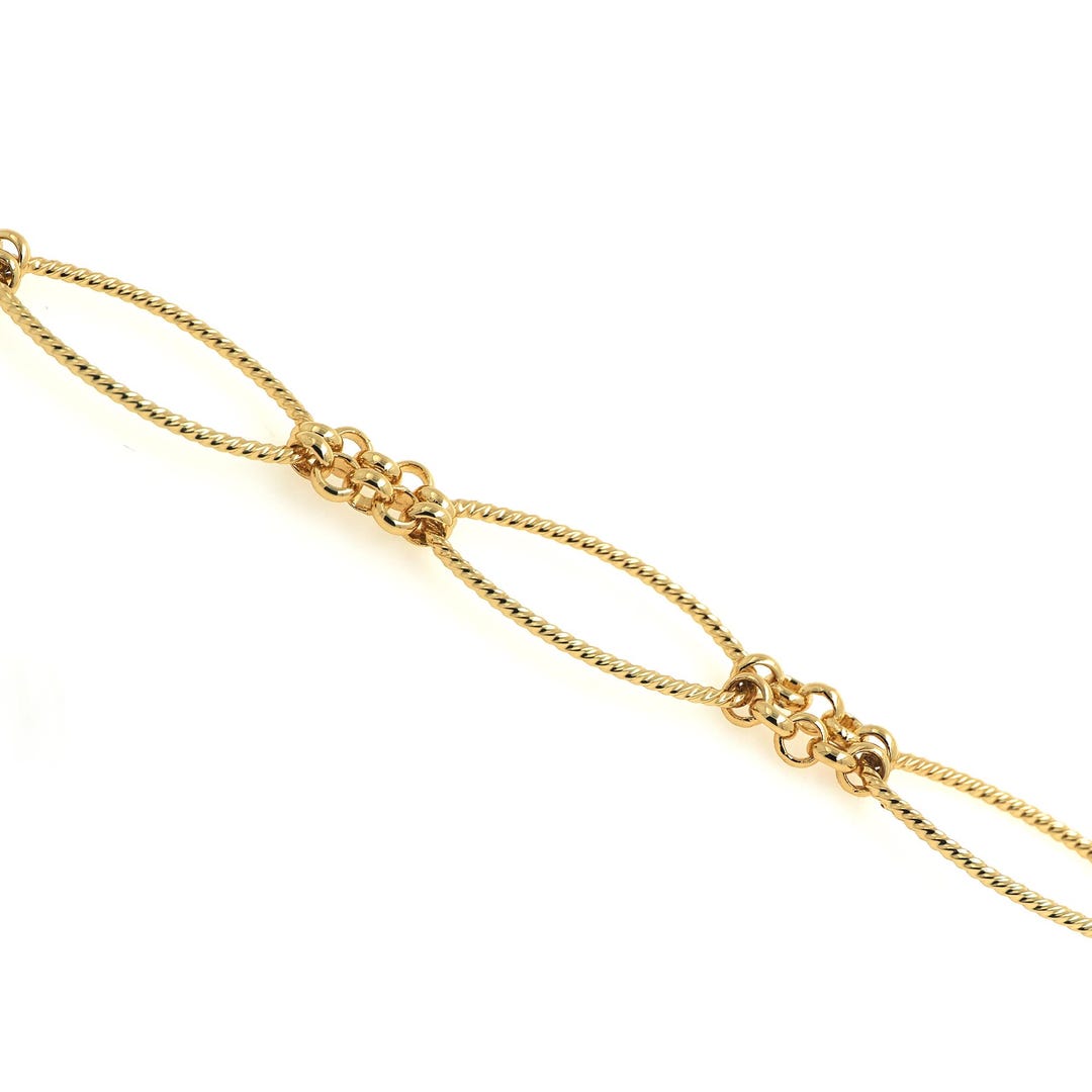Oval Button Chain,18k Gold Filled Semi-finished Chain,flat Buckle Chain ...
