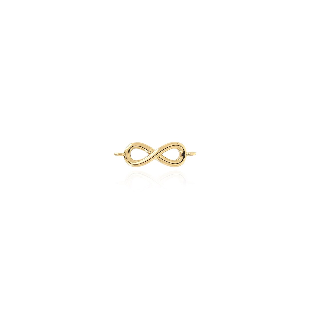 Infinite Symbol Connector, 18K Gold Filled Infinity Charm,symbol ...