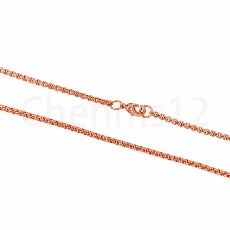 Square Box Chain Exquisite Box Chain Necklace,box Chain Necklace,thin ...