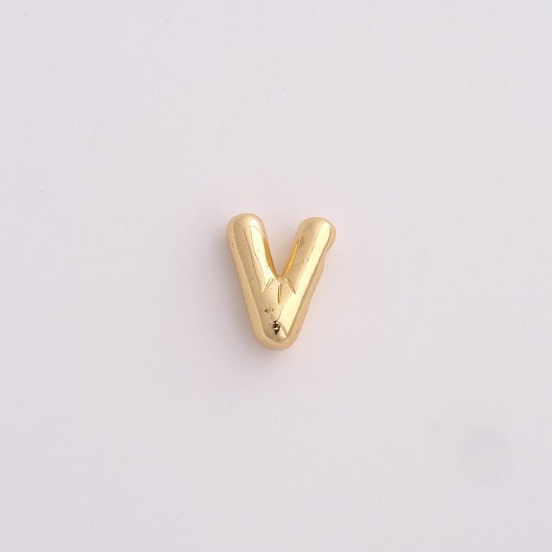 Initial Pendant, 18K Gold Filled Letter Charm,alphabet Charms,diy ...