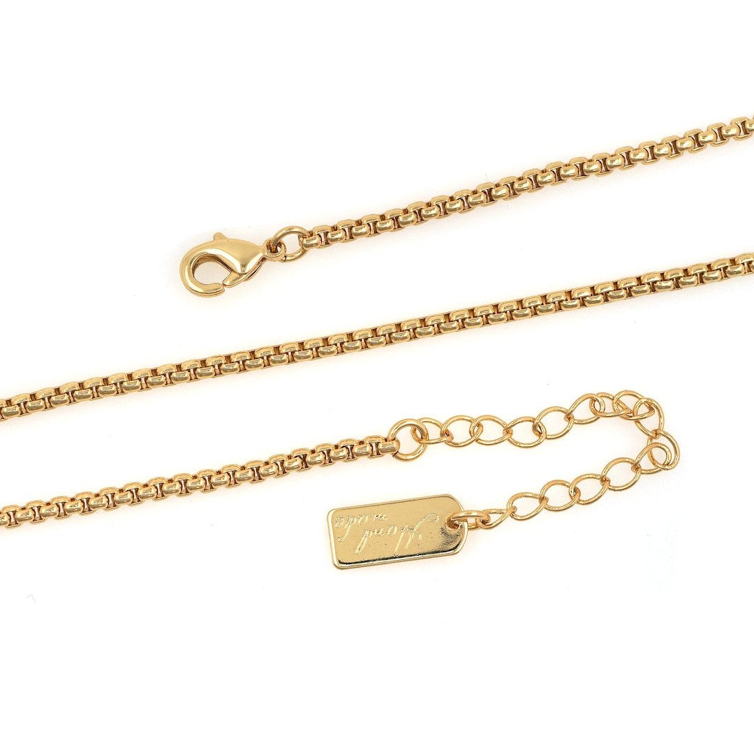 Square Box Chain Exquisite Box Chain Necklace,box Chain Necklace,thin ...