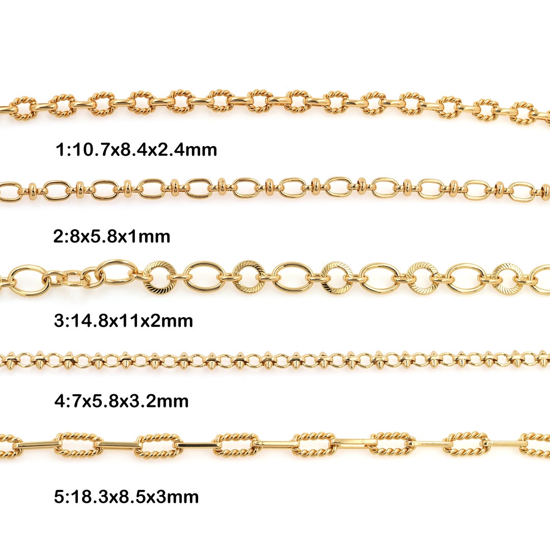 Oval Chain, Welded Chain,brazil Chain,making Necklace Bracelets,nickel ...