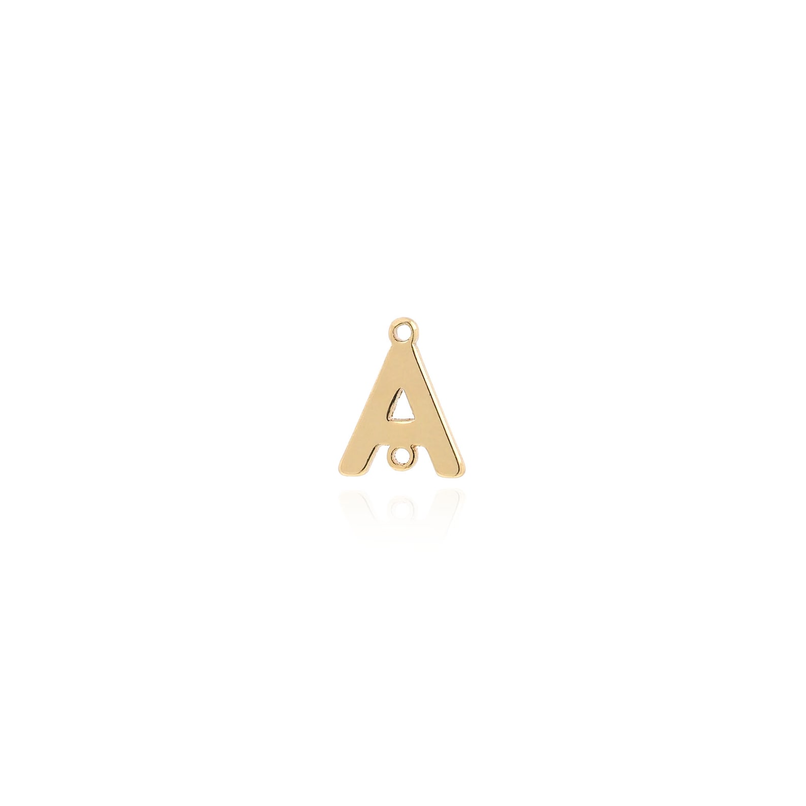 Initial Connectors,alphabet Connector, 18K Gold Filled 26 Letter ...