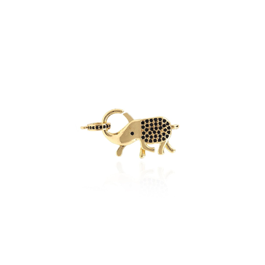 Elephant Clasp, Animal Clasp, Lobster Clasp,micropavé CZ Parrot Clasp ...