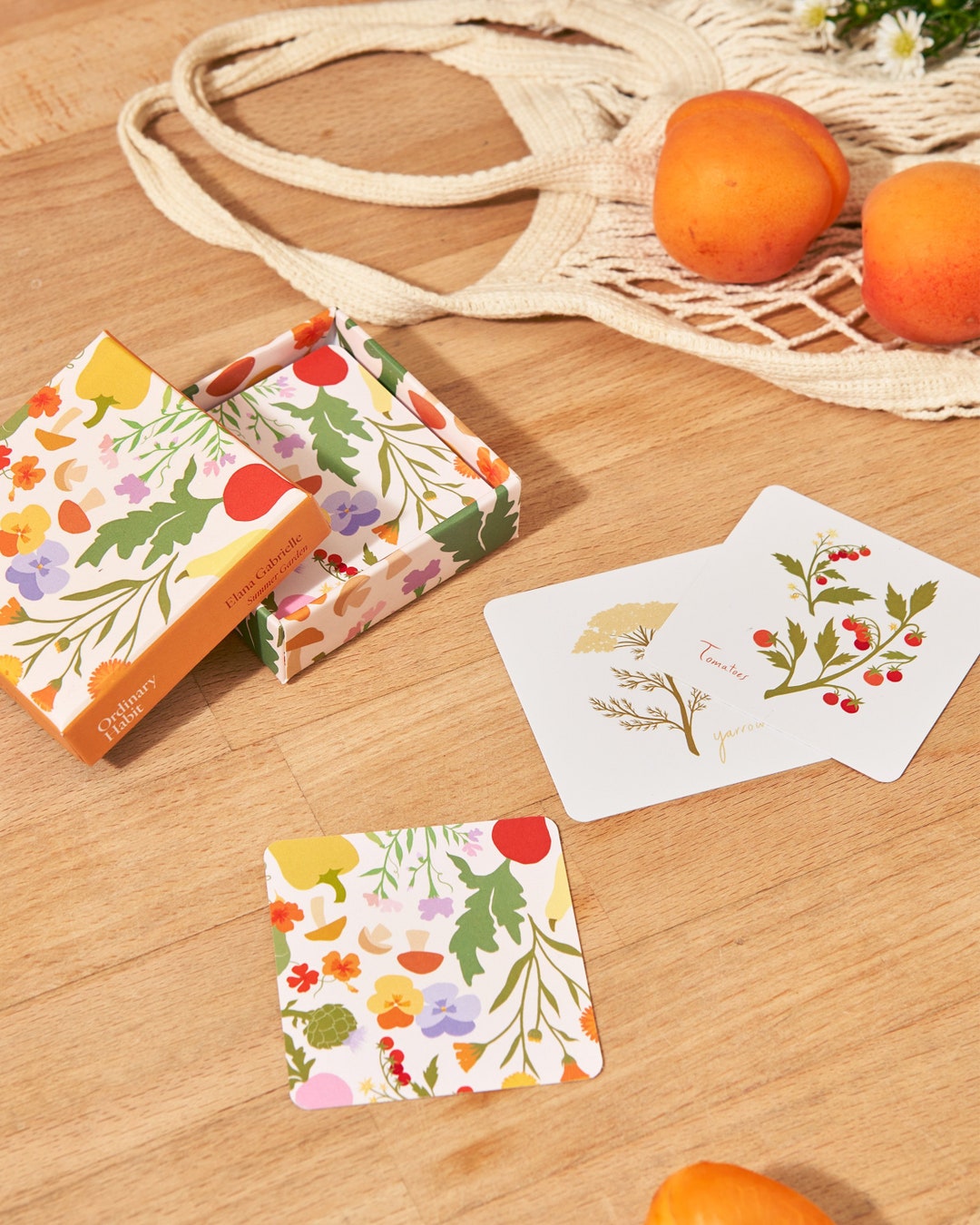 Summer Garden Matching Card Game, Memory Card Game, for All Ages ...