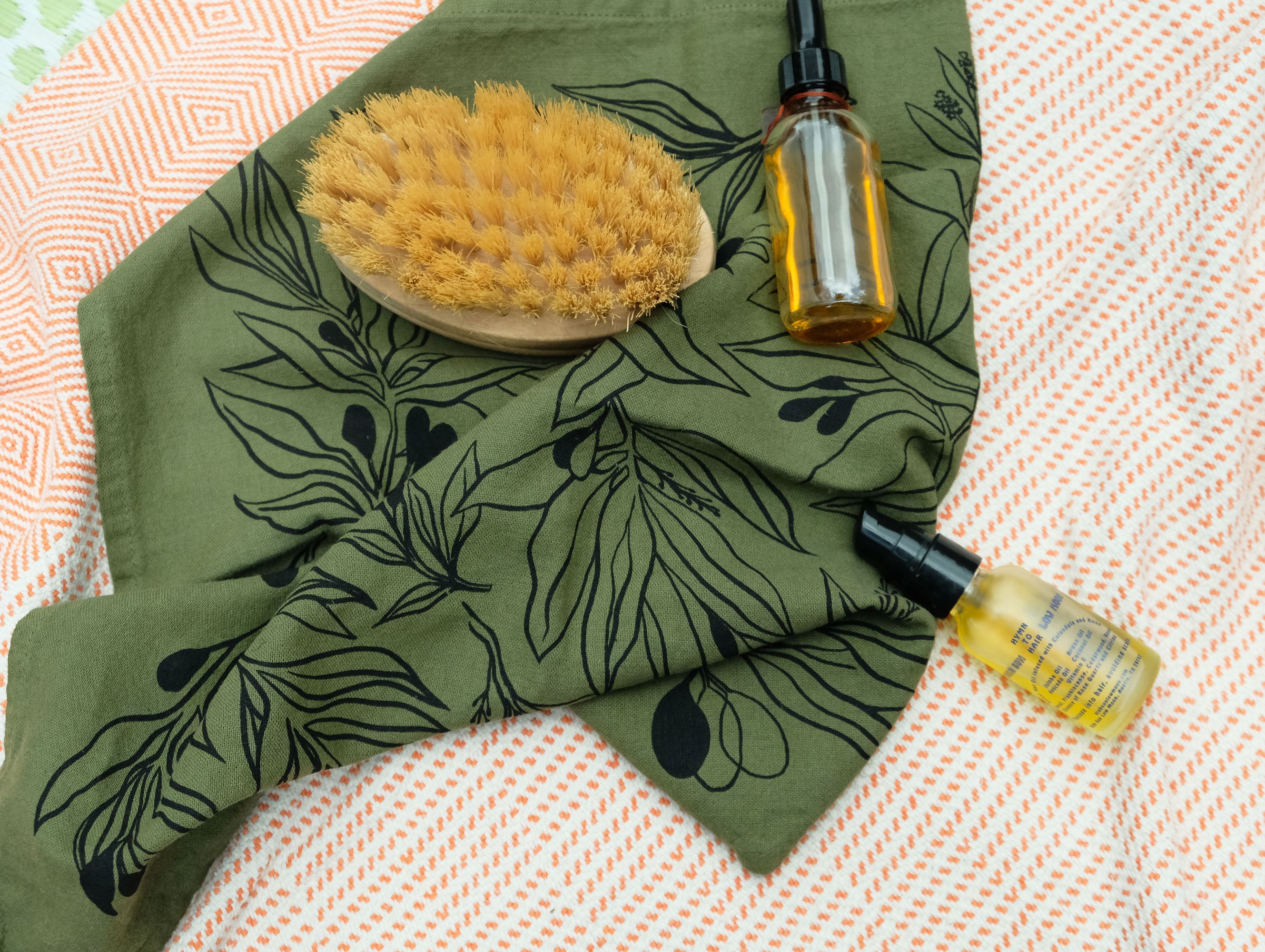 Linen Olives Tea Towel, a Symbol of Peace, Kitchen Towel, Handmade ...