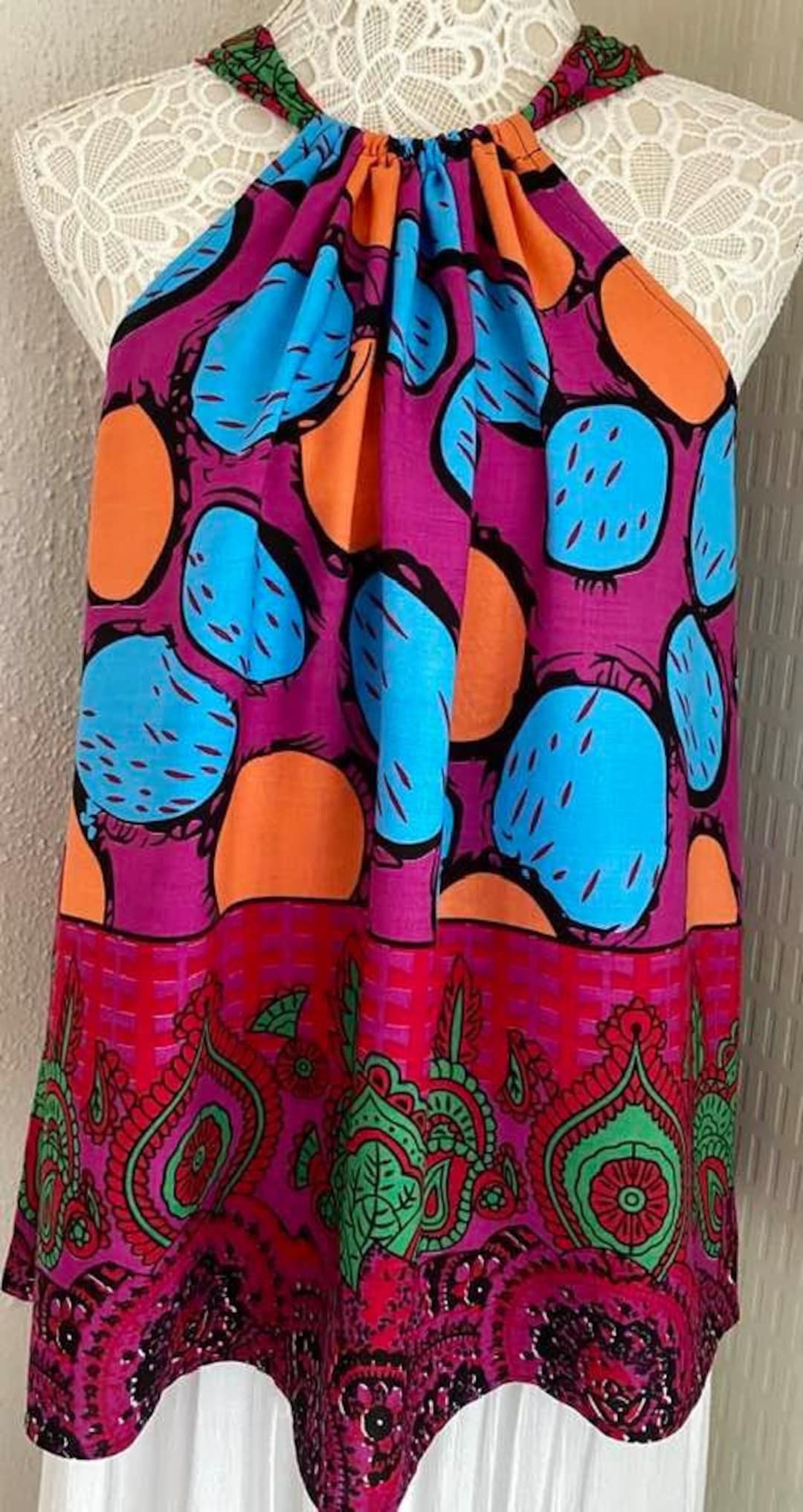 Dori Top UK Size 12-14 - Etsy UK