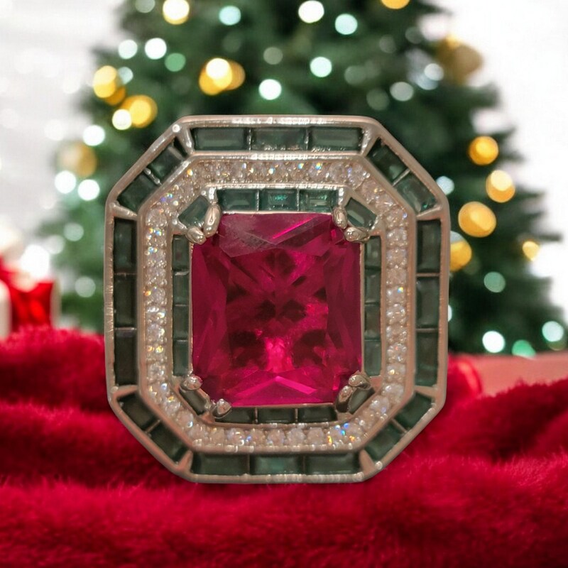 Christmas Ring - Etsy