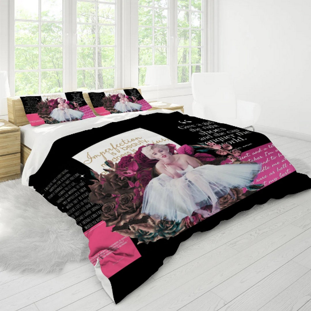 Marilyn Monroe 3 Piece Duvet or Quilt Set/marilyn Monroe - Etsy