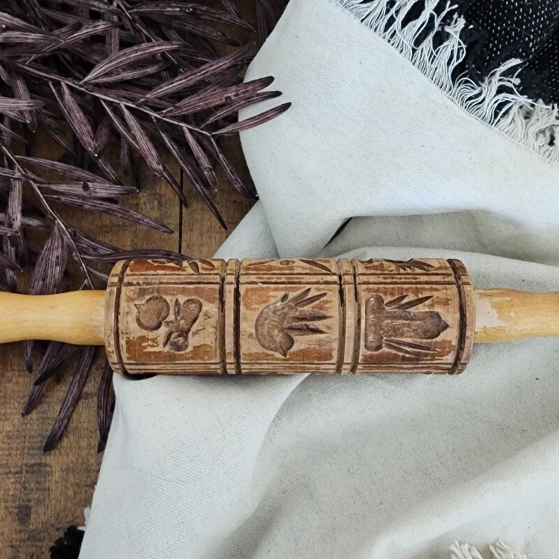 Carved Rolling Pin - Etsy