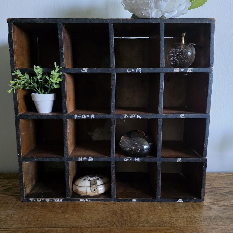 Wood Mail Box Cubbies - Etsy