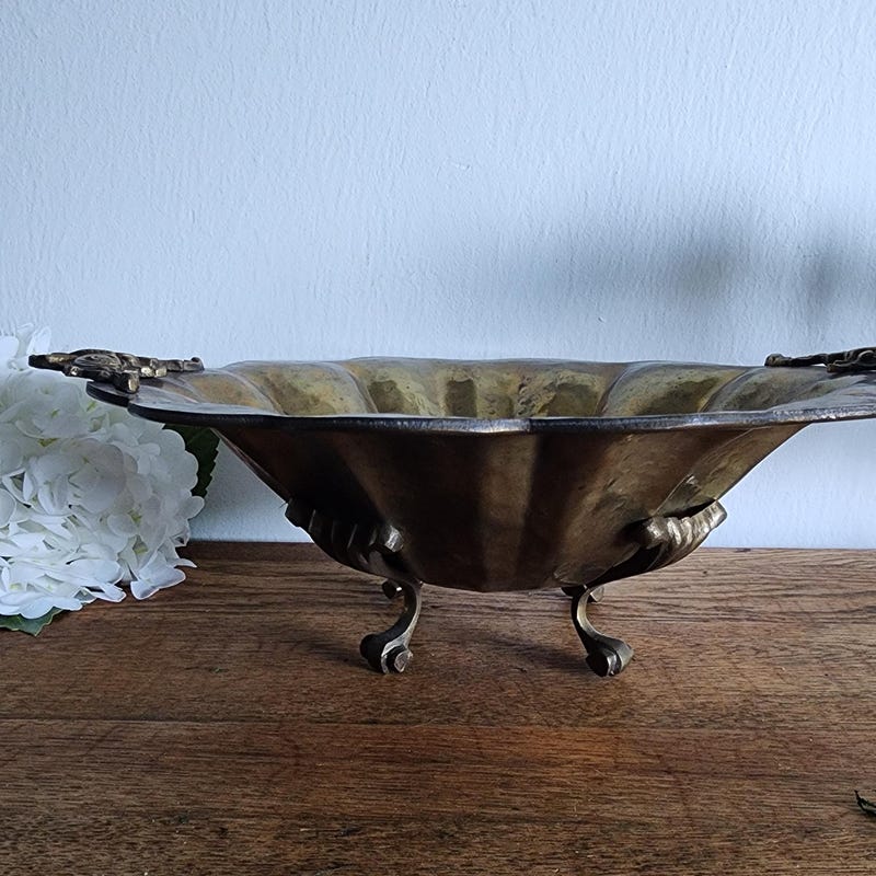 Brass Centerpiece - Etsy
