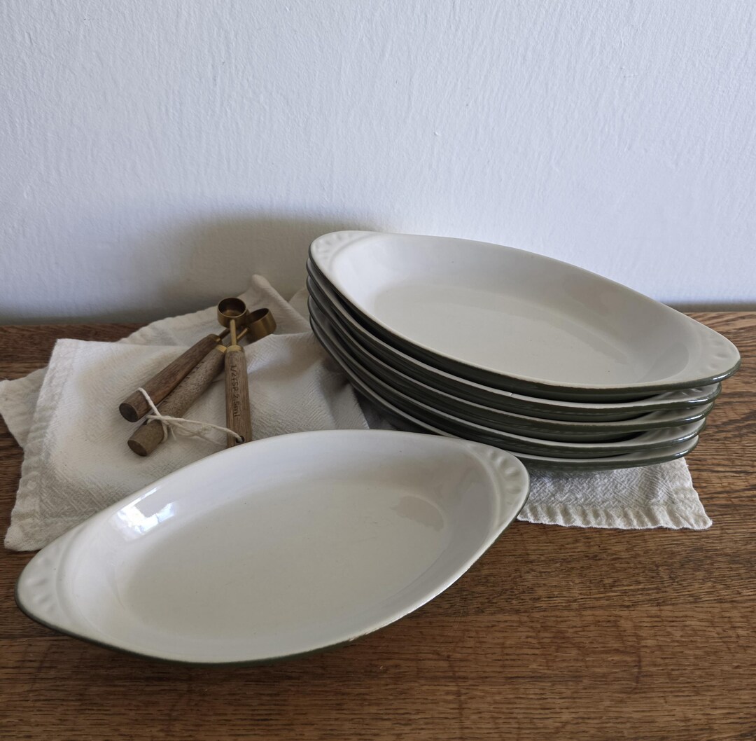 Vintage French Country Cottage Style Set of (6) Gibraltar Cookware #75 ...