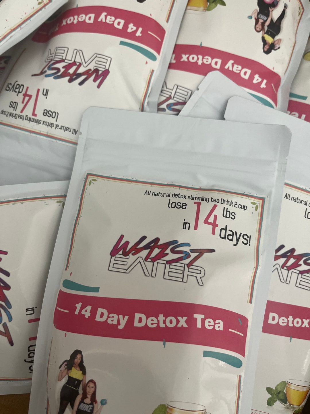 Waist Eater Tea for Women | 14 Days Detox Tea | Flat Tummy Detox Tea ...