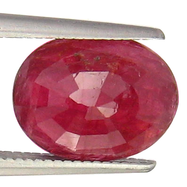 3.30ct Unheated 100% Natural Red Ruby Gemstone From Tanzania - Etsy