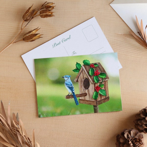 Postcard Bird - Etsy