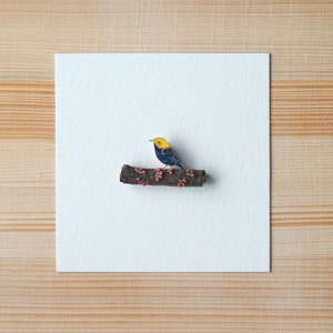 Manakin Golden Headed Manakin Bird Art Papercut Paper | Etsy