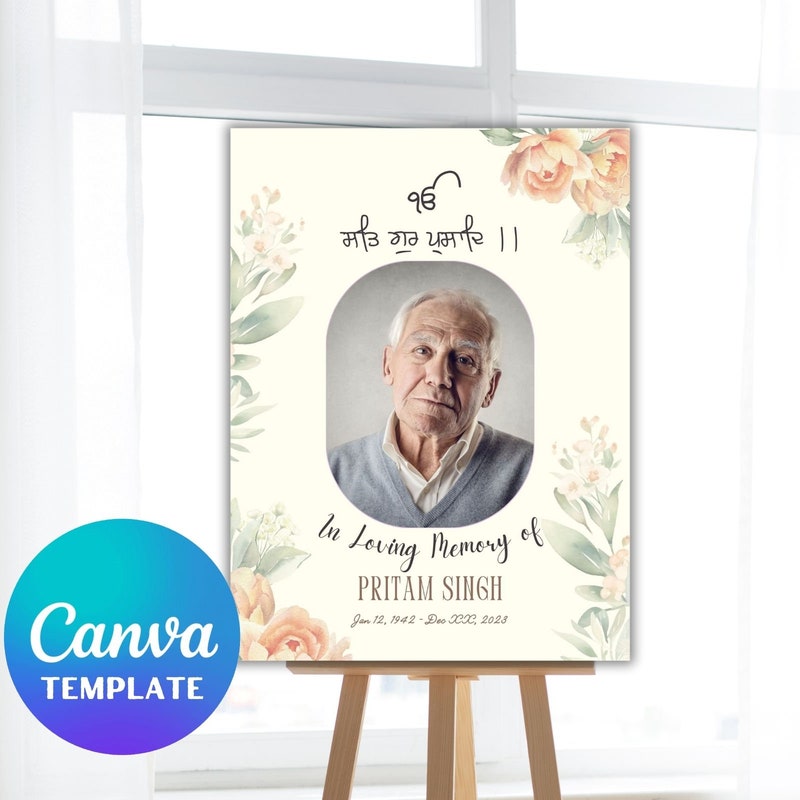Hindu Funeral Template - Etsy