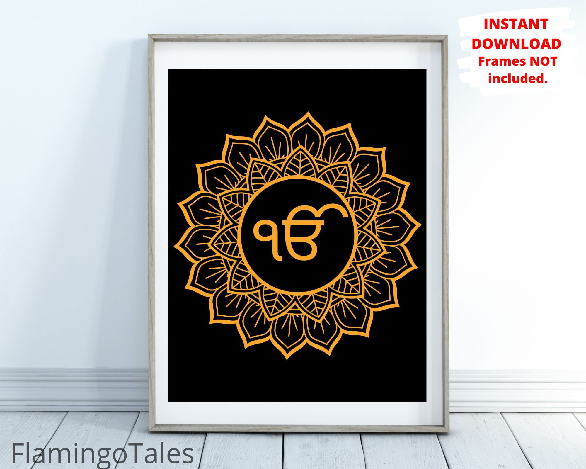Ek Onkar Wall Art,printable Poster,punjabi Home Decor,sikh Symbol,sikh ...