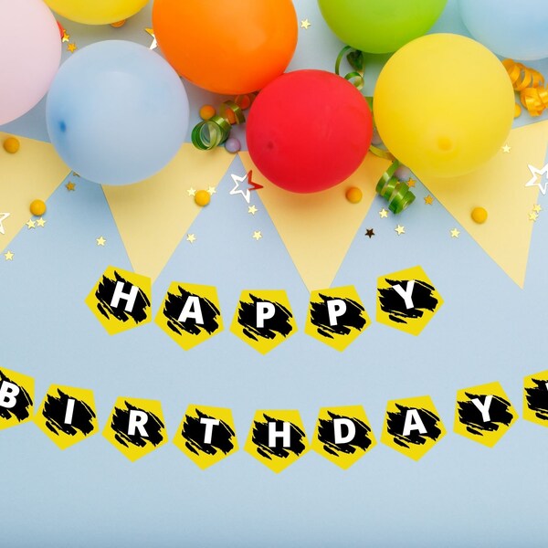 Yellow Banner - Etsy