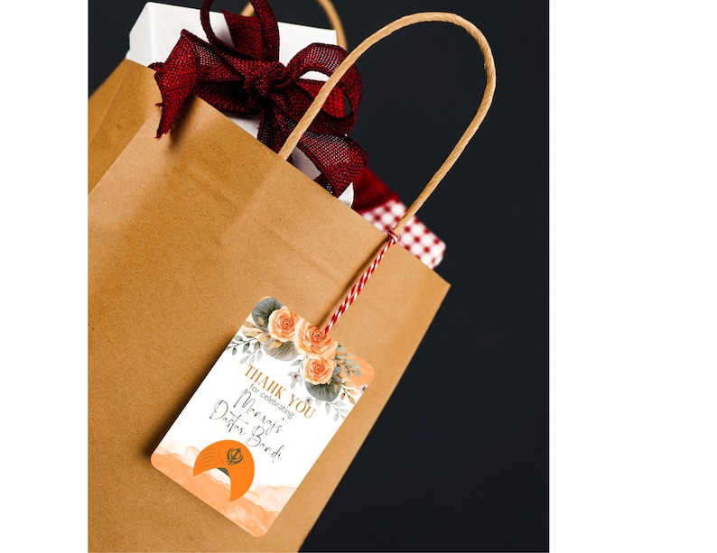 Dastar Bandi Stickers Printable, Turban Tying Ceremony Return Gift Tag ...