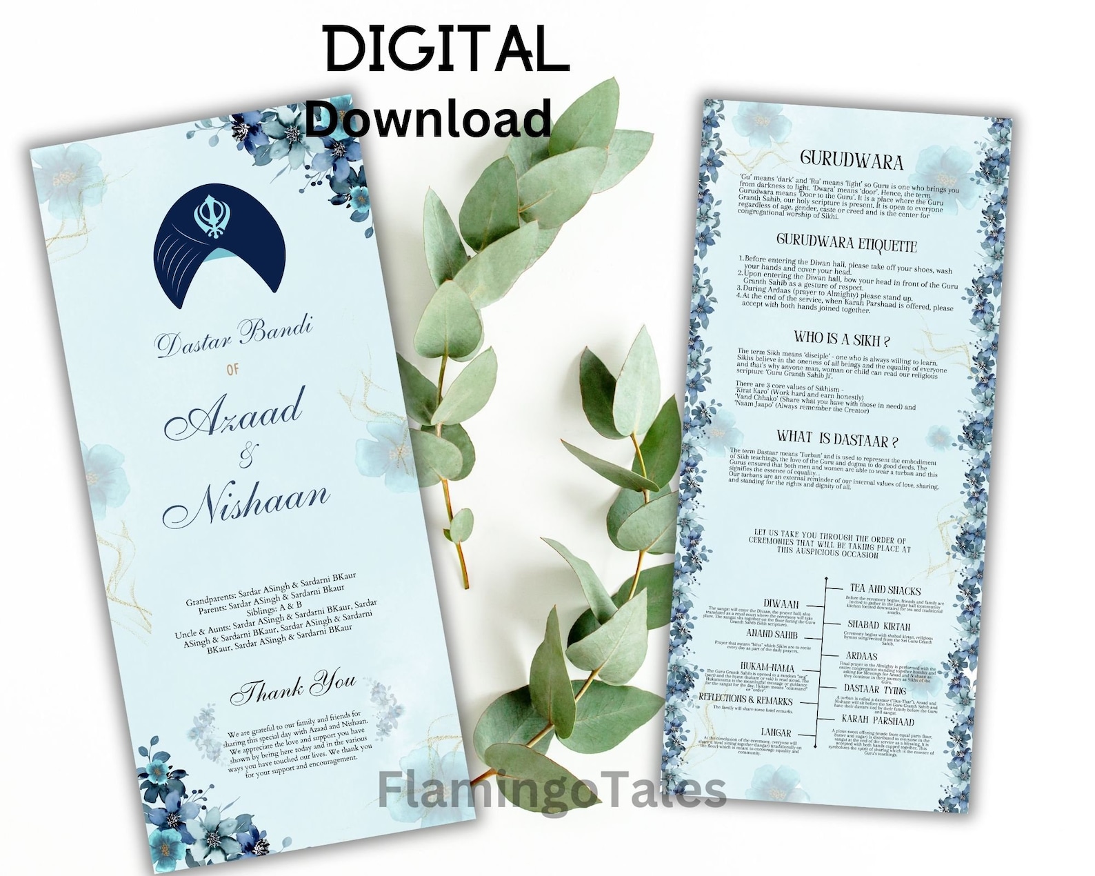 Dastar Bandi Program Guide Ceremony Explanation Punjabi, Sikh Turban ...