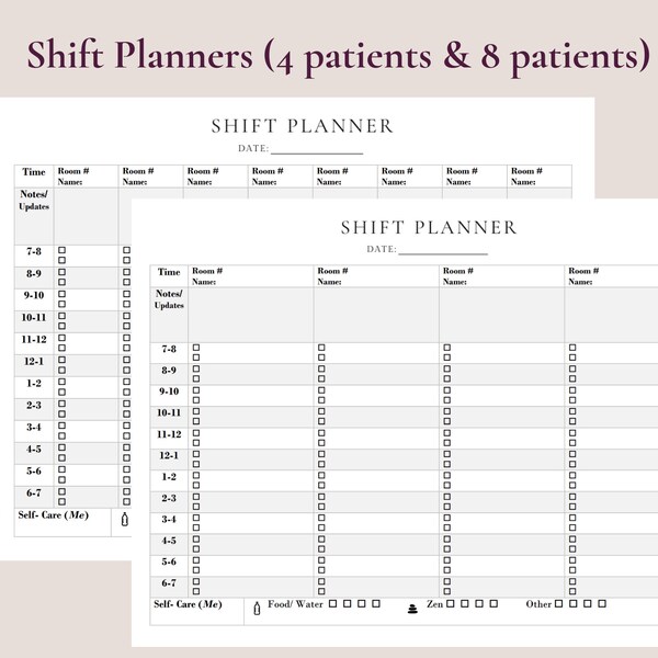 Nursing Supervisor Shift Report Template - Etsy Australia