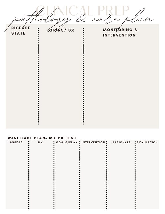 Clinical Lab Sheet