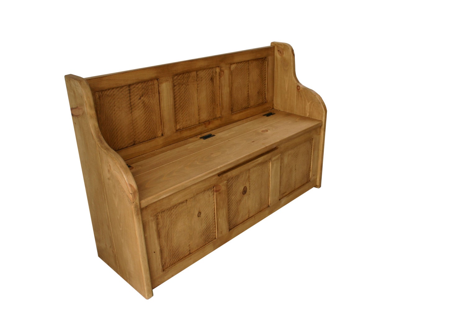 Rustic Monks - Bench - Settle - Pew With Storage Bespoke Sizes ...