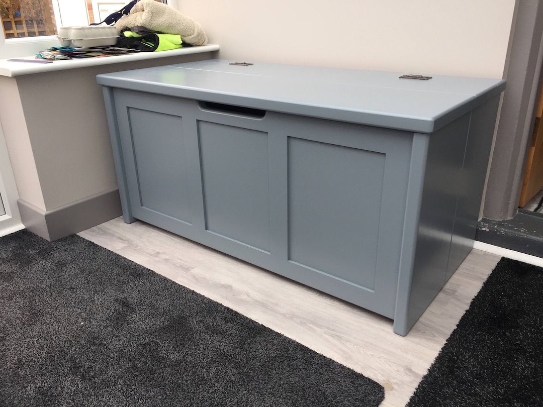 Low Window Seat - Blanket Box With Storage - Bespoke Sizes Available ...